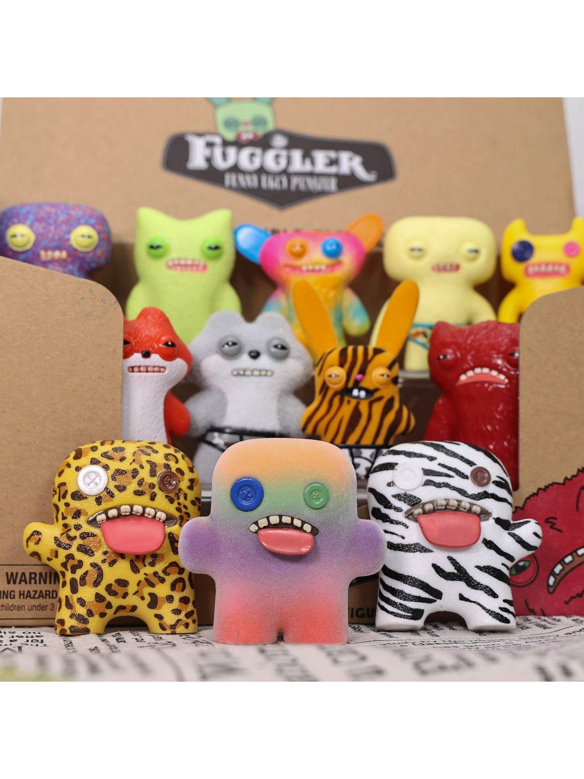 ZURU 1 Piece Genuine Fuggler Blind Box Figure Ugly Monster Tooth Wide ...