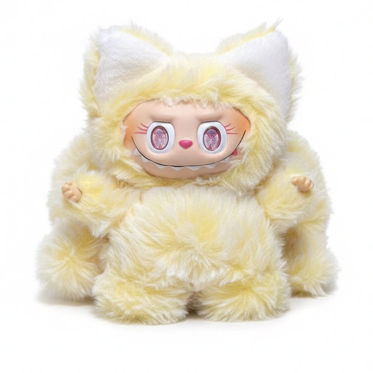 Rare Labubu Nine‑Tailed Fox Plush Doll | Mystical Soft Toy • Collector ...